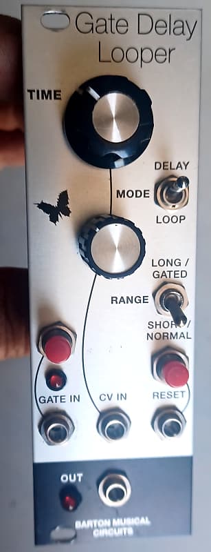 Barton Musical Circuits Gate Delay Looper 2023 - Silver | Reverb