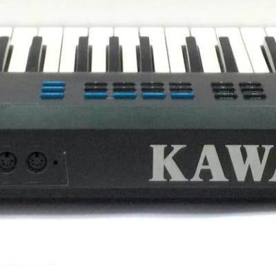 KAWAI K1 II KEYBOARD SYNTH 1989 BLACK RARE INDUSTRIAL DARK | Reverb