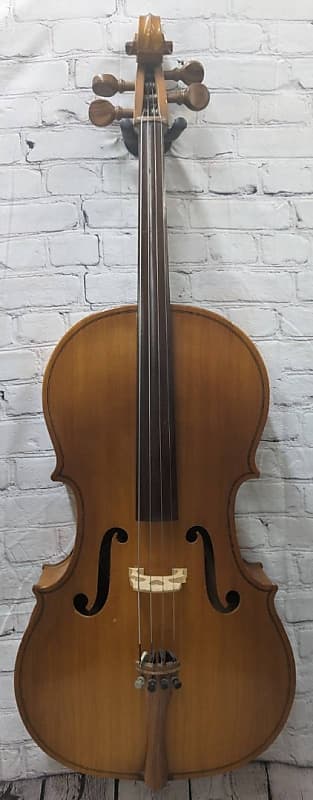 Engelhardt 3/4 Size Cello Model 111, Spruce Top, Curly Maple | Reverb
