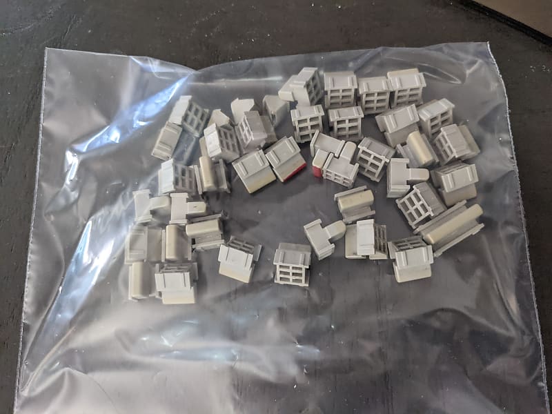 Elka EK22 EM22 EK44 EM44 Complete Set of Buttons and Slider | Reverb