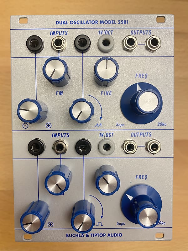 Buchla & Tiptop Audio 258t Dual Oscillator Eurorack Module | Reverb