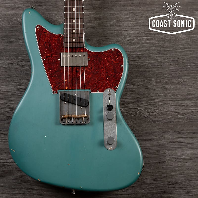 Nash Guitars T-Master Sherwood Green w/ Matching Headstock | Reverb