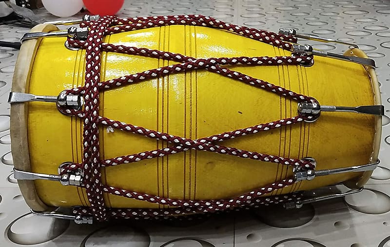 Naad Mango Wood TopeTuned Dholak/Dholki 2023 - Polished | Reverb