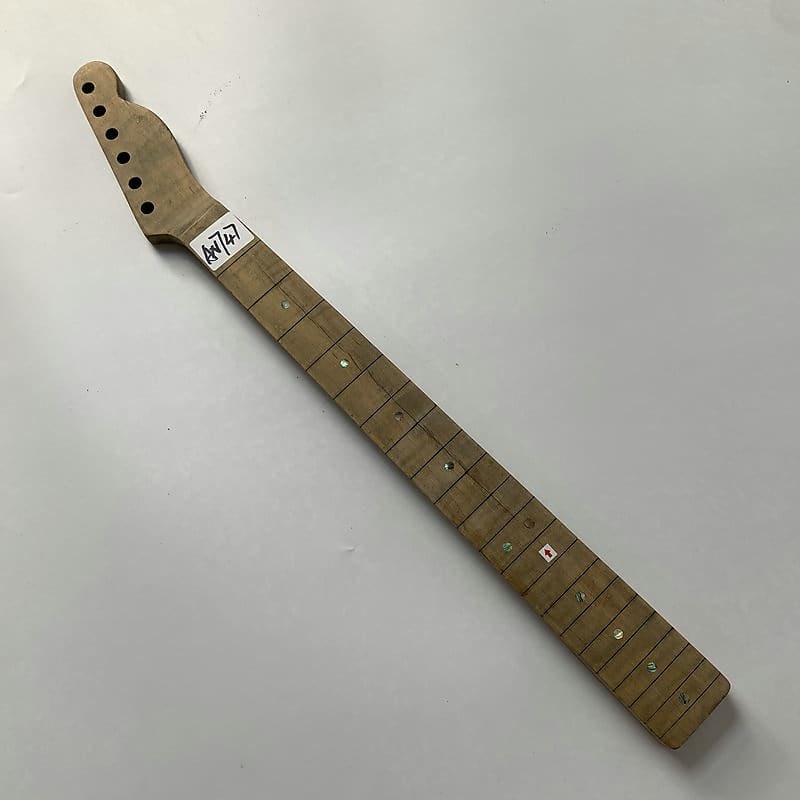 Maple Wood Telecaster Tele Style Guitar Neck | Reverb
