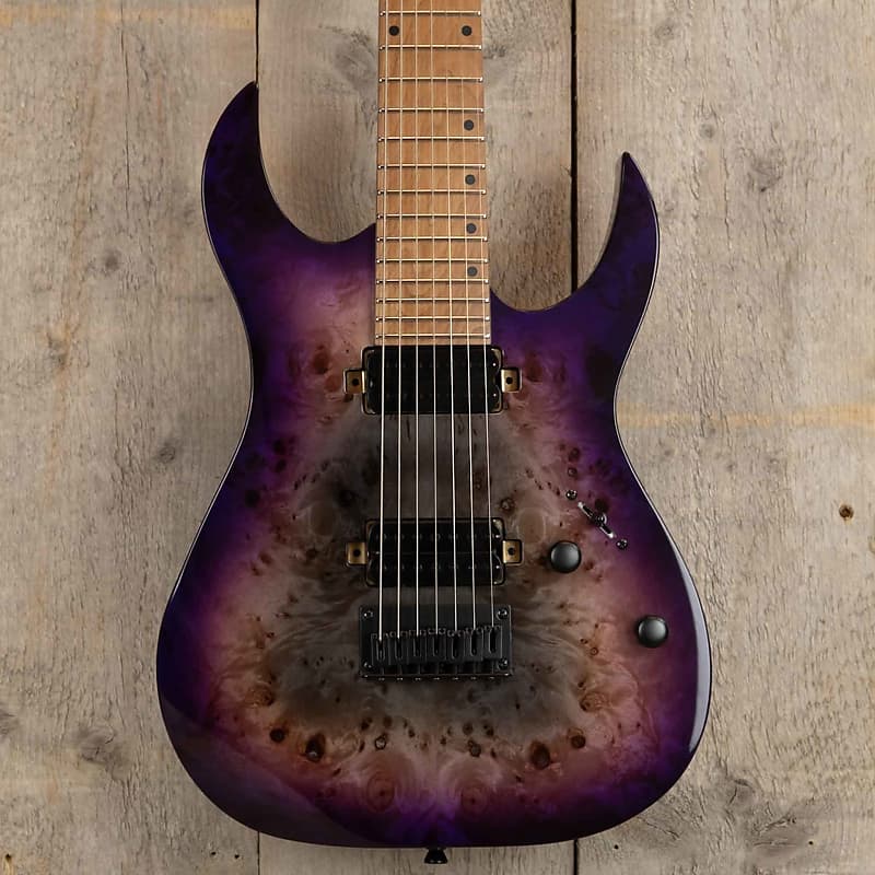 Spira S-457 - Transparent Purple 7-string | Reverb