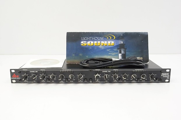 DBX 266XL Compressor/Gate dbx 266-xl | Reverb