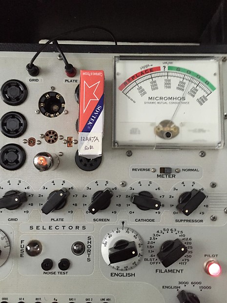 General Electric G.E. 12AU7 preamp tube. tested good! 12AX7 | Reverb