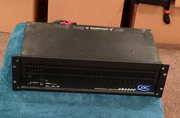 QSC USA-900 1996 Black | Reverb