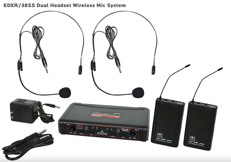 Galaxy Audio EDX Professional Dual Channel Wireless Mic | Reverb