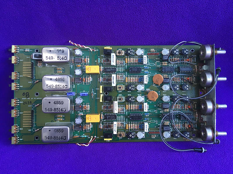 Altec Lansing 4 channel Mic-Preamp Card with 4 finest | Reverb