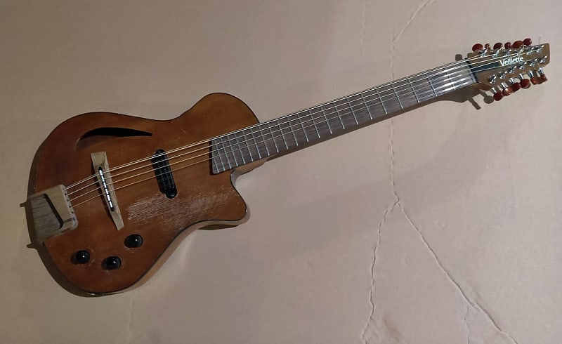Veillette Aero Semi-hollow Archtop 12-string USA made | Reverb