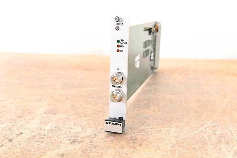 Studer 3G SDI Input Card CG01HPP | Reverb UK