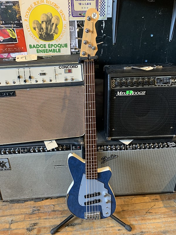 Reverend Rumblefish 5L 2006 Rare Bluewood Finish! | Reverb