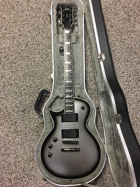 LTD ECLIPSE 2014-2015 Silverburst Left Handed | Reverb