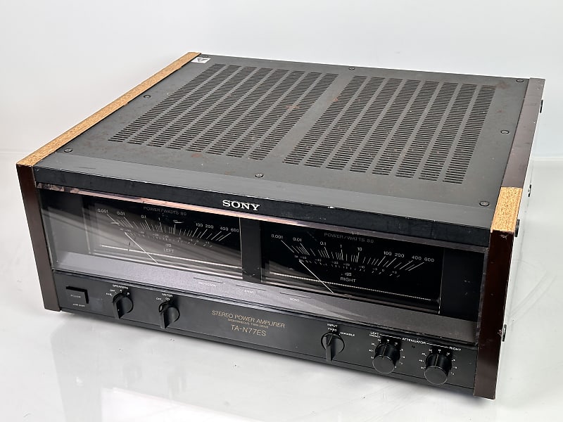 Vintage Audiophile Sony TA-N77ES Stereo Power Amplifier | Reverb