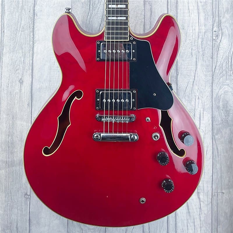 Vester Korean MD-700 335 Cherry Red, Second-Hand | Reverb UK