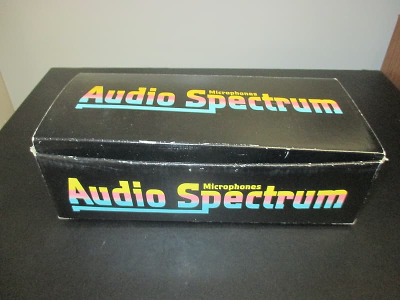 Audio Spectrum AS 540 Microphone New'Old Stock' In Box & | Reverb