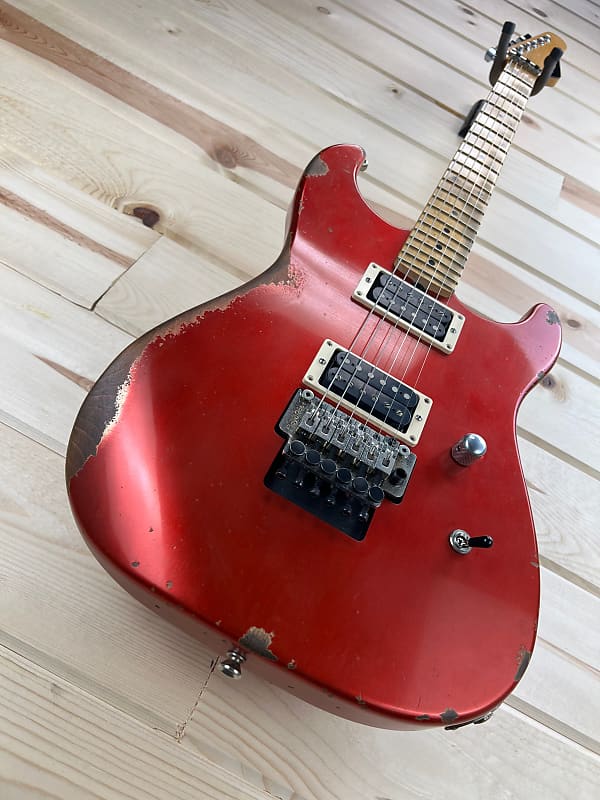 Friedman CALI Candy Apple Red Medium Age Floyd Rose NEW #2434 | Reverb