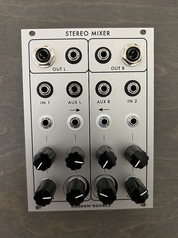 Serge Stereo Mixer 2020s - Silver | Reverb