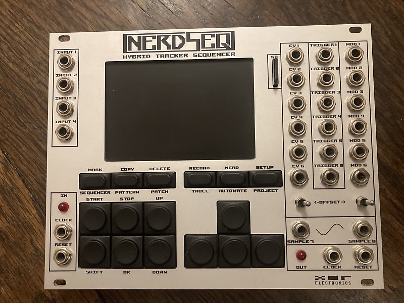 XOR Electronics Nerdseq Tracker Sequencer 2020 - Silver | Reverb UK