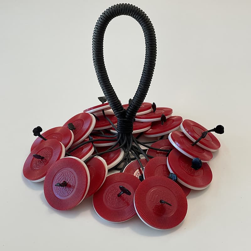 Upcycled Percussion - Poker Chip Hand Rattle / Shaker - | Reverb UK