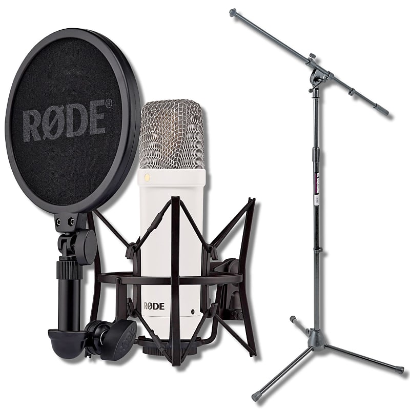Rode NT1 Signature Series - White Condenser Microphone with | Reverb