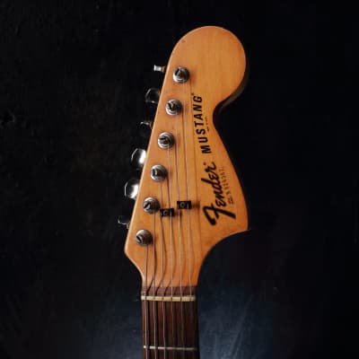 Fender Mustang Rebel Yellow 1978 | Reverb