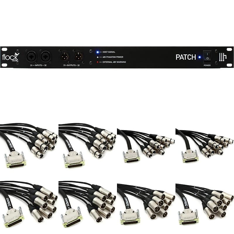 Flock Audio Patch 64-point Digitally Controlled Analog | Reverb