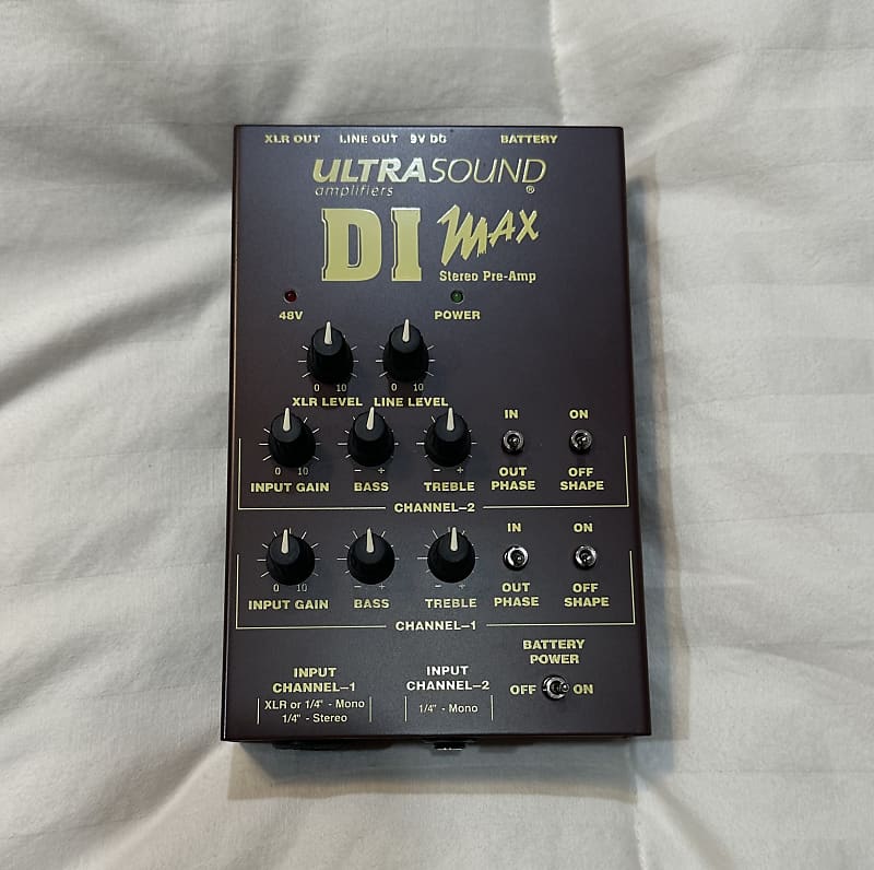 Ultrasound DI Max Stereo PreAmp | Reverb