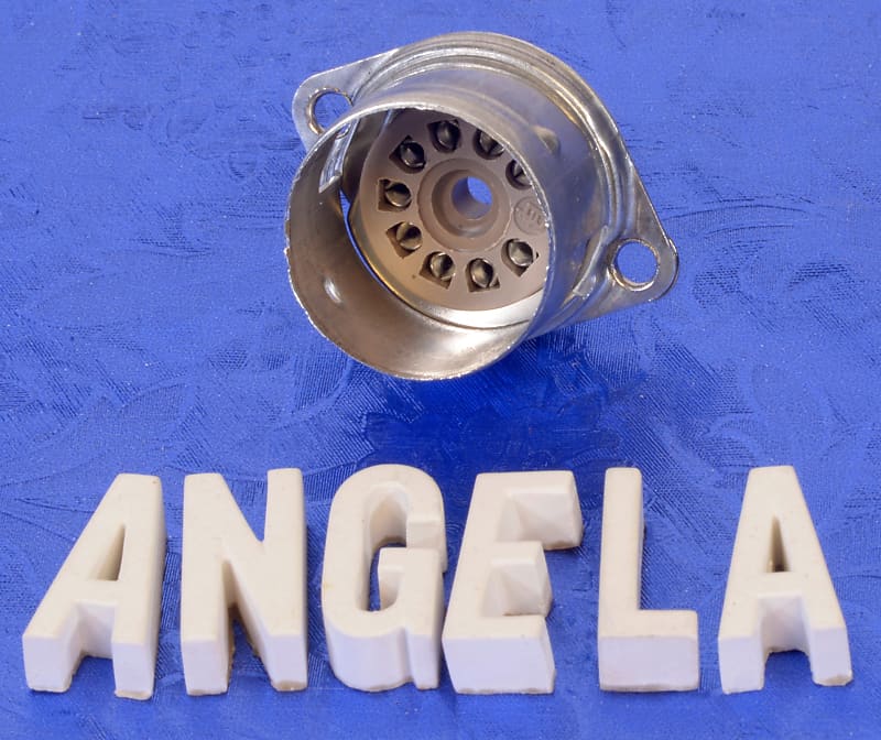 9 Pin Belton J-Slot Tube Socket For Guitar And Bass | Reverb Australia