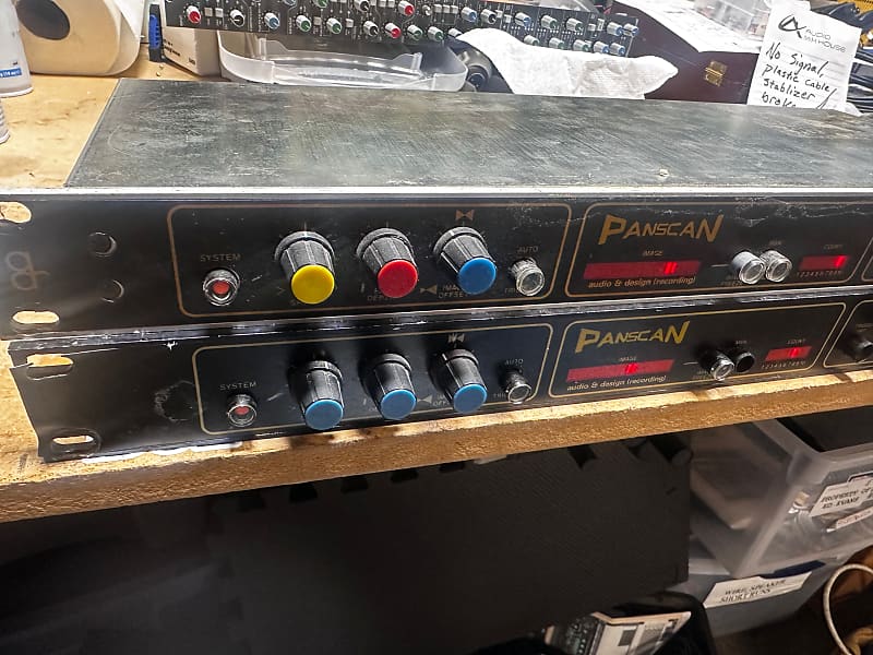 ADR ADR Panscan rare vintage analog auto panner 19" rack | Reverb