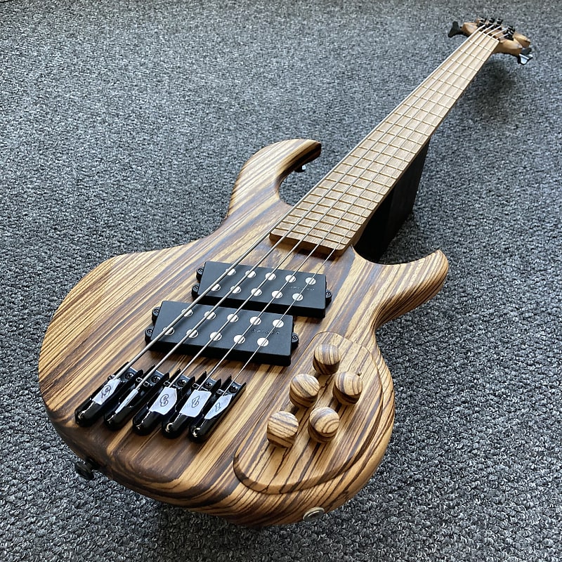 Letts 5 string multiscale bass guitar 2021 | Reverb Australia