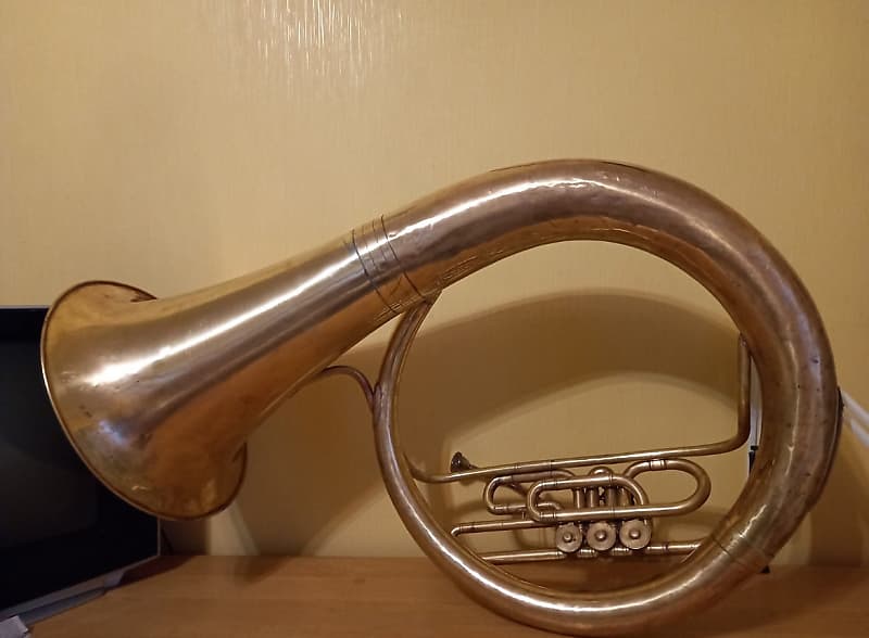 Helicon Tuba "Eb” plus two tenor horns plus two cornets USSR | Reverb
