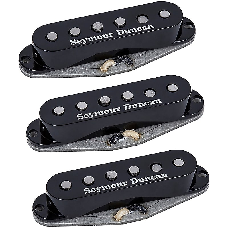 Seymour Duncan Scooped Strat Pickup Set Black | Reverb