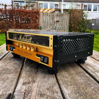 Power Marshall EL34 100/100 - Dual MonoBloc 2x100w - All Tube | Reverb