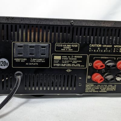 Sansui Z-9000X AM/FM Stereo Receiver | Reverb
