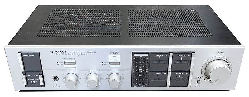 Vintage Pioneer SA-940 Stereo Amplifier | Reverb