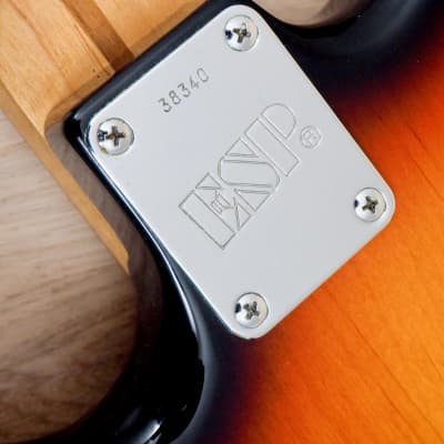 ESP NEO-Custom Offset Electric Guitar Sunburst, Inoran Luna | Reverb