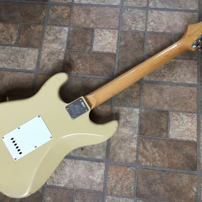 Vintage 70s Harmony H80T Fender Stratocaster Strat Style | Reverb