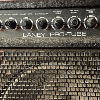 Laney Pro-Tube AOR Series 30 watt Late 80’s Blk tolex | Reverb