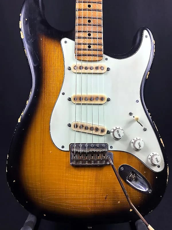 Partscaster Stratocaster 2021 - Sunburst | Reverb