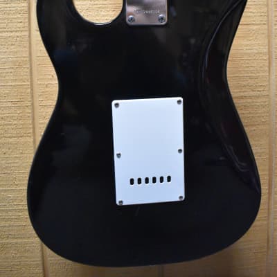 First Act Stratocaster Electric Guitar Black | Reverb