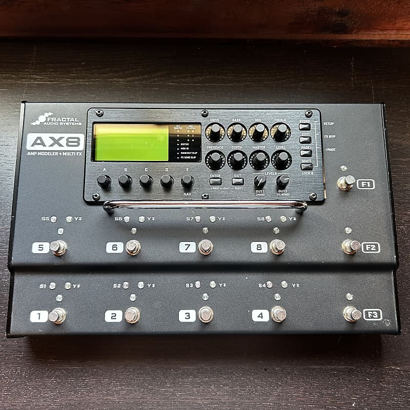 Fractal Audio AX8 Amp Modeler/Multi-FX Processor | Reverb Canada Fractal Audio AX8 Amp Modeler/Multi-FX Processor | Reverb Canada