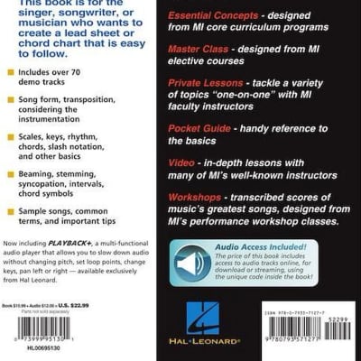 Lead Sheet Bible - A Step-by-Step Guide to Writing Lead | Reverb