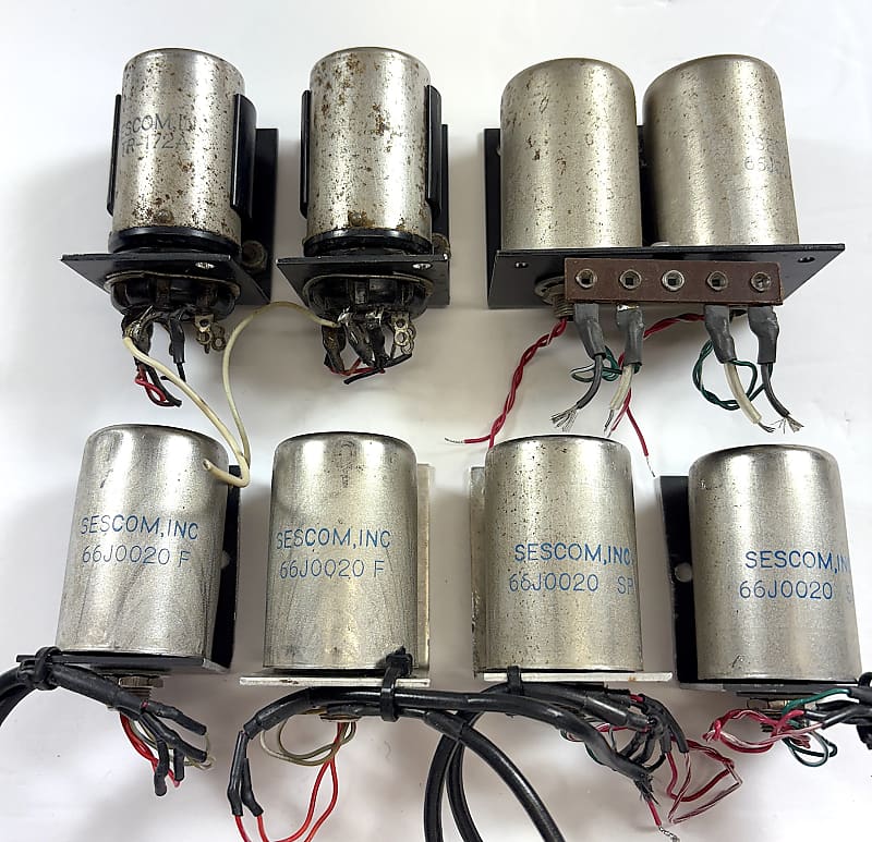 Vintage Sescom Transformers — Lot of (4) Pairs — TESTED | Reverb