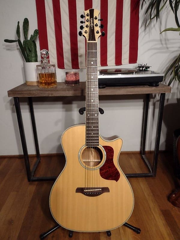 Legator Helio Concert Cutaway 300-Pro 7-String 2014 - Natural | Reverb