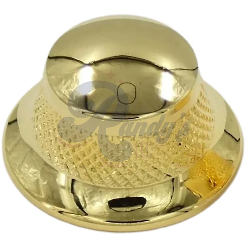 Advanced Plating | Domed Top Hat Knob - Fits Gibson® HP High | Reverb