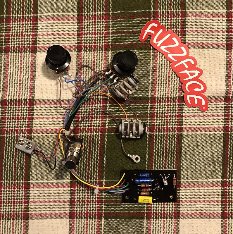 Dunlop JHF1 Jimi Hendrix Signature Fuzz Face: Complete Wiring | Reverb
