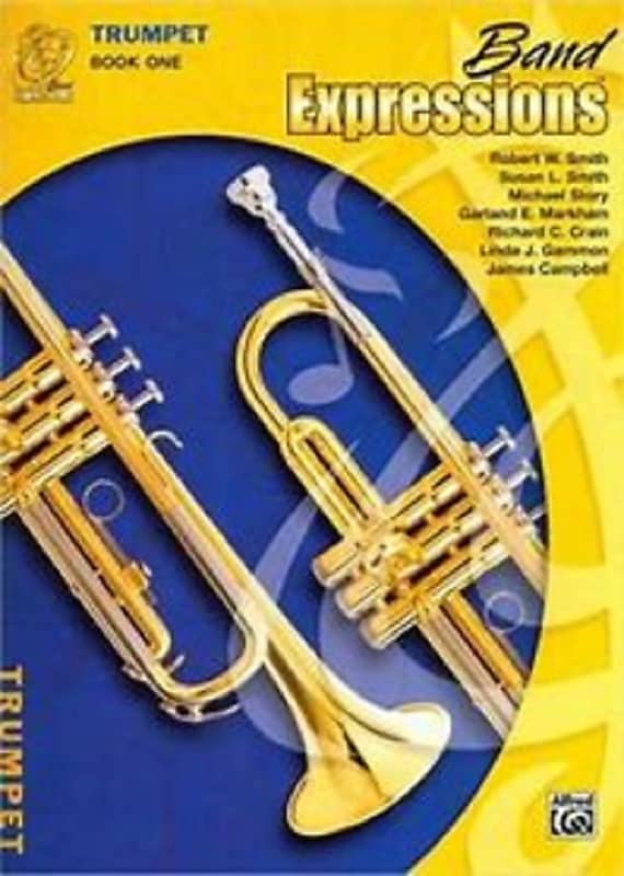 Band Expression Book 1 Trumpet Book & CD | Reverb