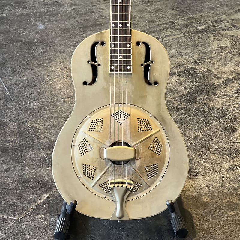 Metal Body Round Neck Dobro-style Resonator | Reverb
